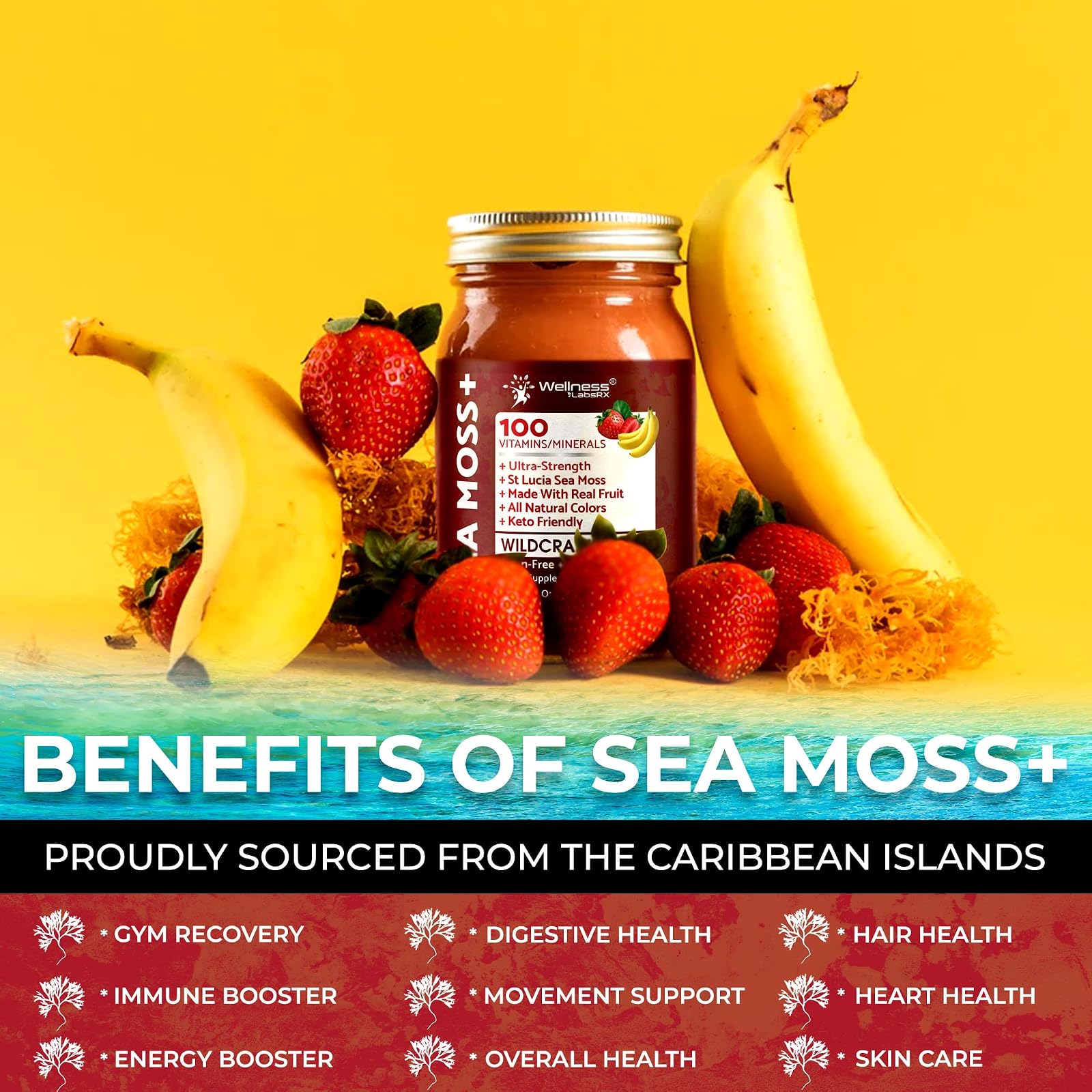 strawberry banana superfood gel