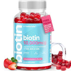 strawberry biotin gummies for hair