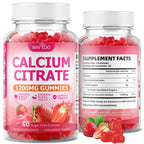 strawberry calcium citrate gummies