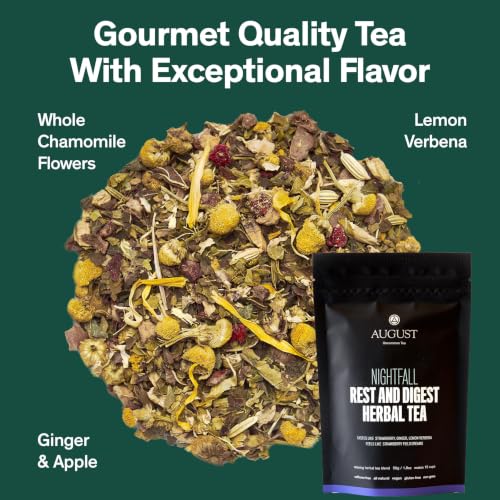 strawberry chamomile ginger tea