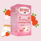 Strawberry cheesecake flavour tea bags