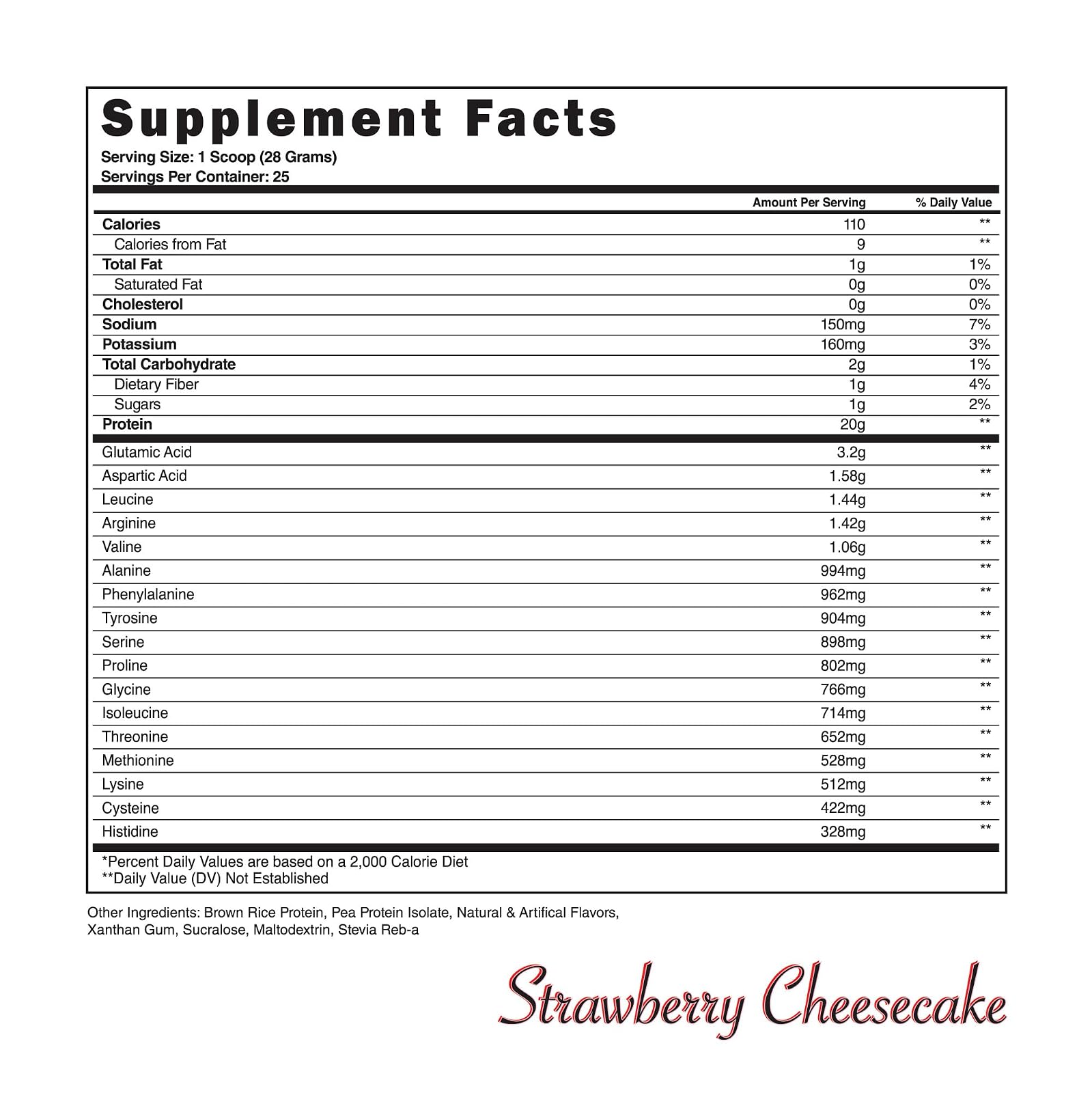 strawberry cheesecake plant based protein