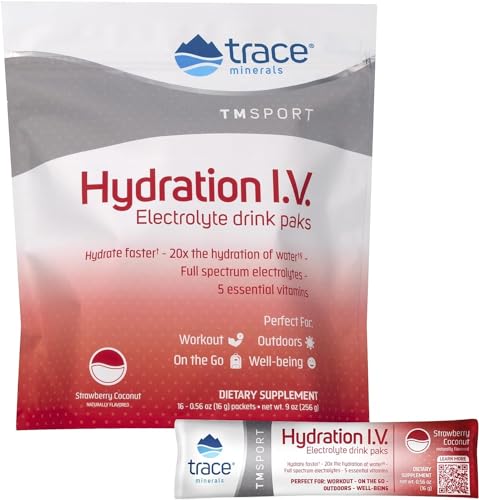 strawberry coconut hydration supplement