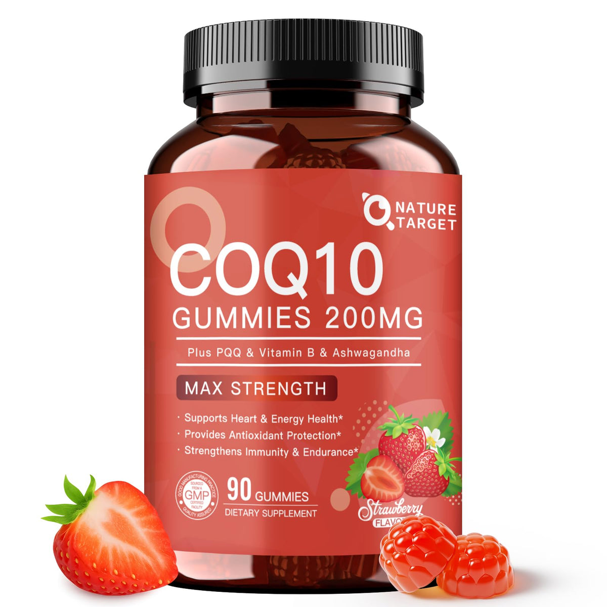 strawberry coq10 gummies for energy