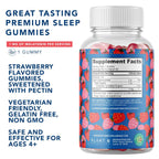 Strawberry cream chewable gummies