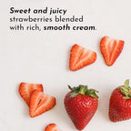 strawberry cream flavour protein