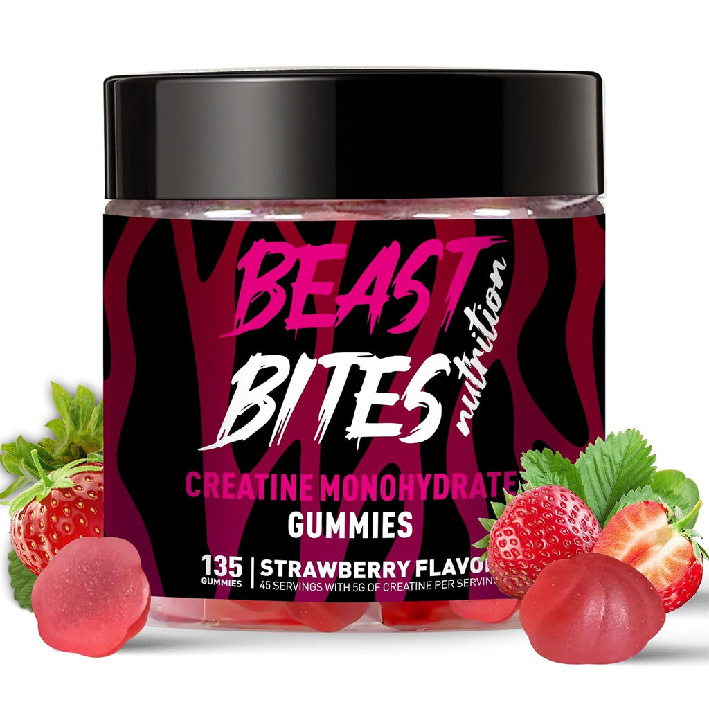 strawberry creatine gummies for energy