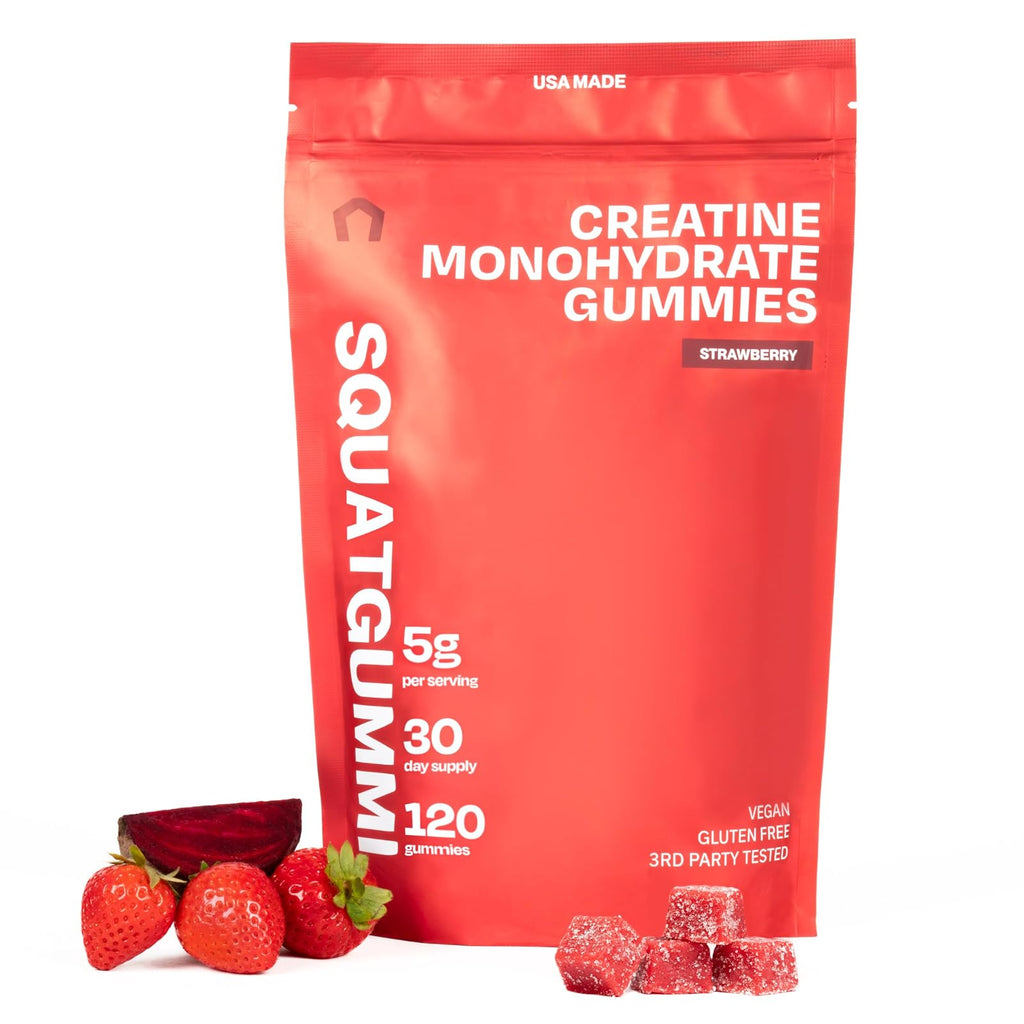 strawberry creatine monohydrate gummies