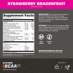 Strawberry dragonfruit BCAA amino acids