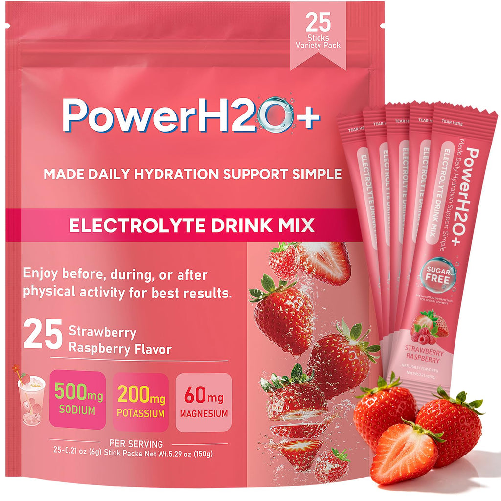 strawberry electrolytes powder sugar free