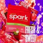 Strawberry energy mix for hydration