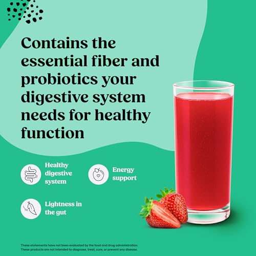 Strawberry flavor psyllium husk powder