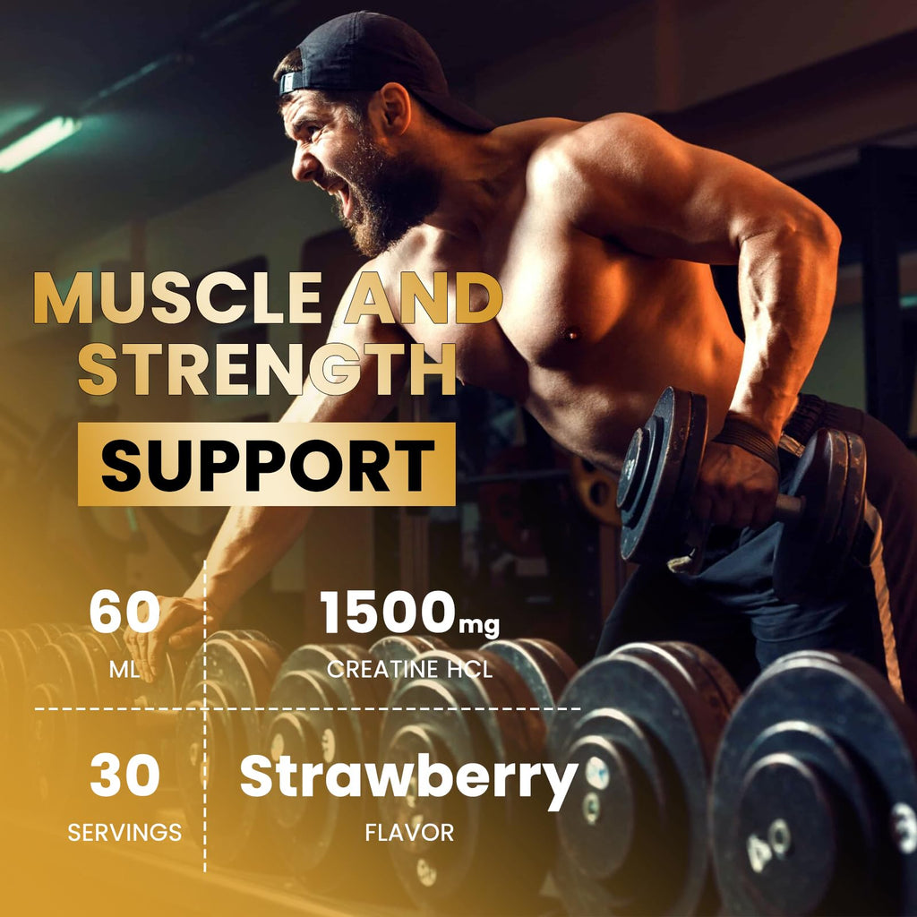 strawberry flavored creatine supplement