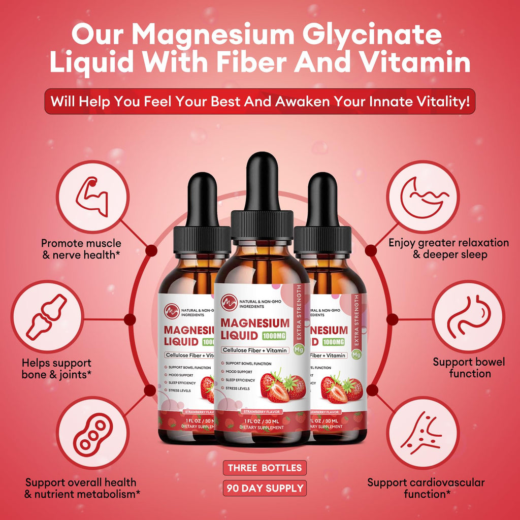 strawberry flavored magnesium glycinate