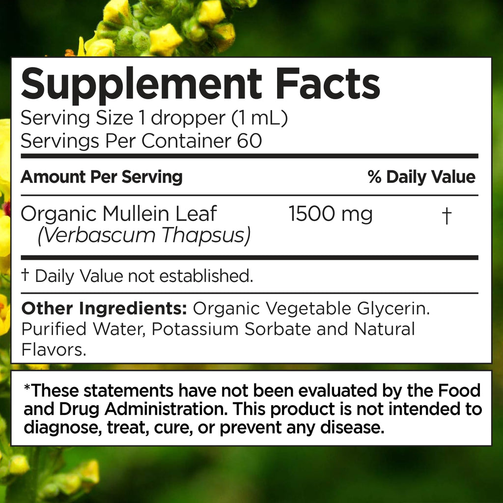 strawberry flavored mullein supplement