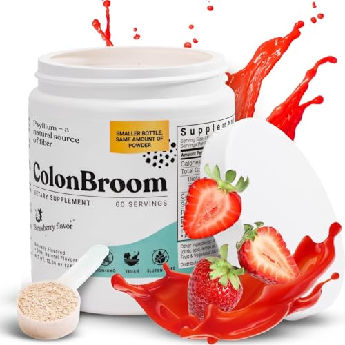 Strawberry flavored psyllium supplement
