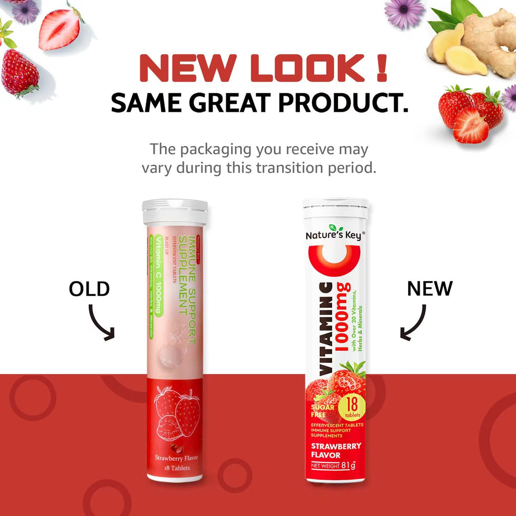 strawberry flavored vitamin C tablets
