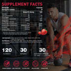 Strawberry flavour amino acid supplement
