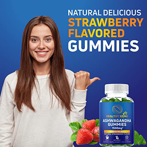 strawberry flavour ashwagandha gummies