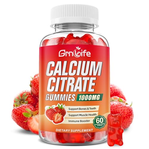 strawberry flavour calcium citrate supplement