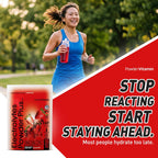 strawberry flavour electrolyte powder mix