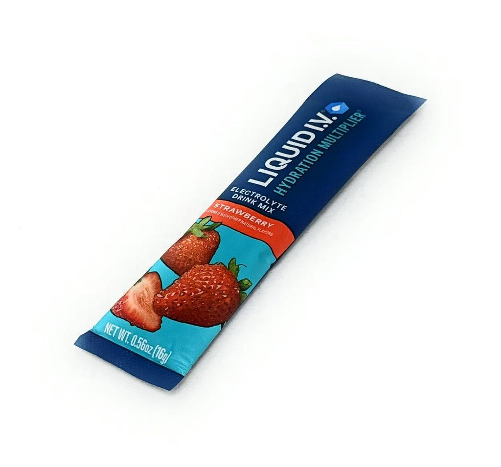 strawberry flavour electrolyte powder