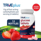 strawberry flavour glucose tablets
