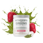 strawberry flavour greens powder supplement