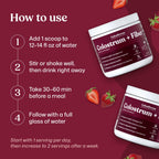 Strawberry flavour herbal fiber drink
