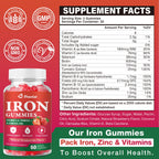 Strawberry flavour iron supplement