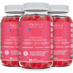 strawberry flavour kids probiotic gummies