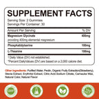 strawberry flavour magnesium gummies for relaxation