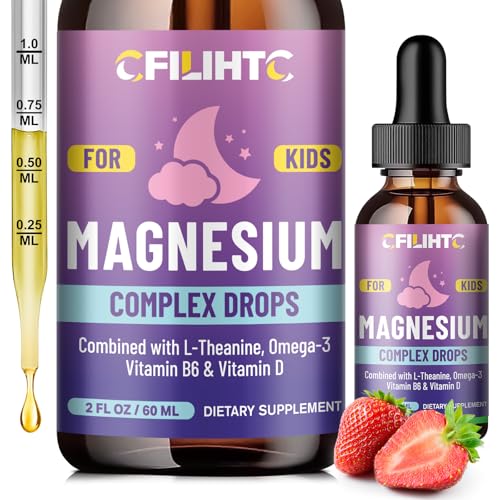 Strawberry flavour magnesium supplement for kids