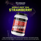 Strawberry flavour mass gainer