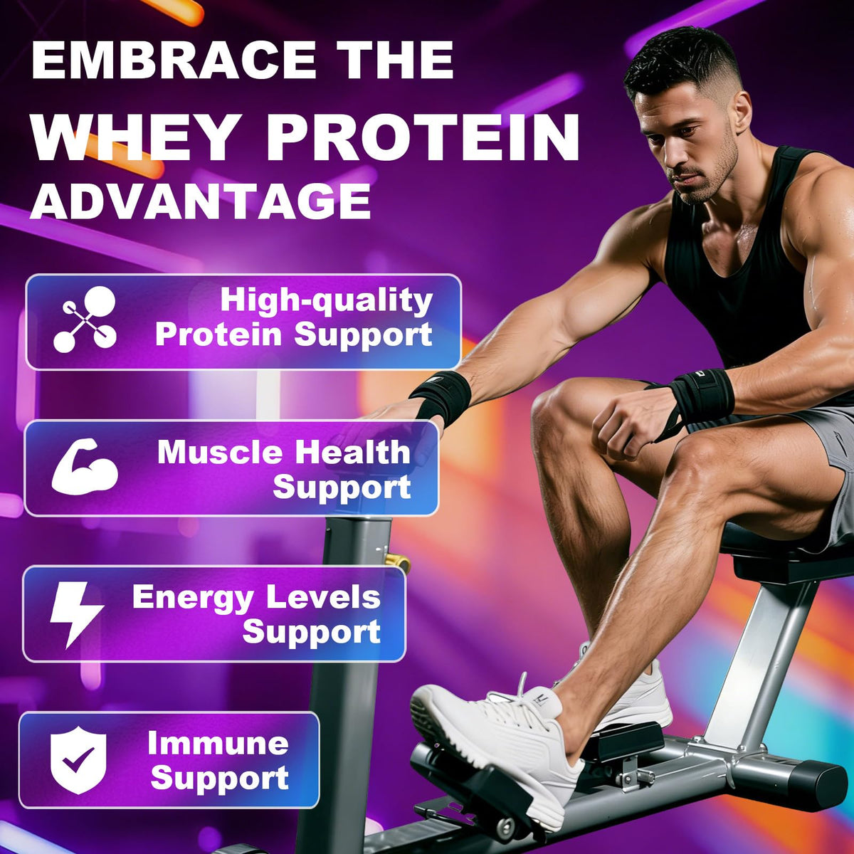 strawberry flavour protein gummies for energy