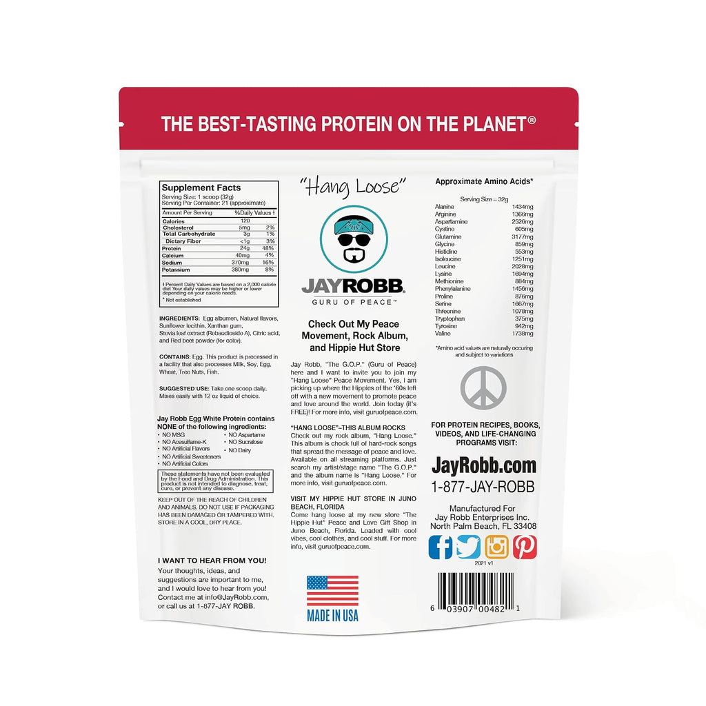 strawberry flavour protein supplement