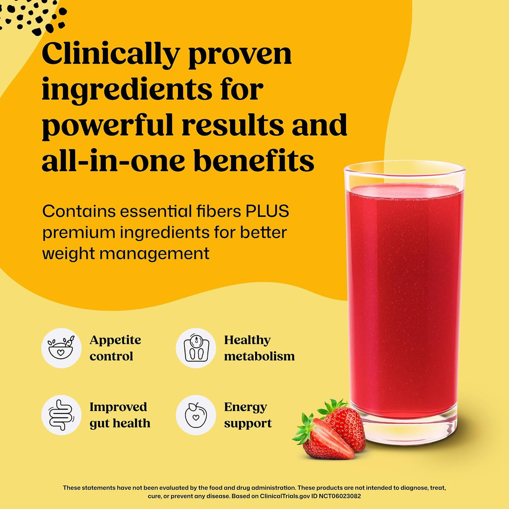 strawberry flavour psyllium husk supplement