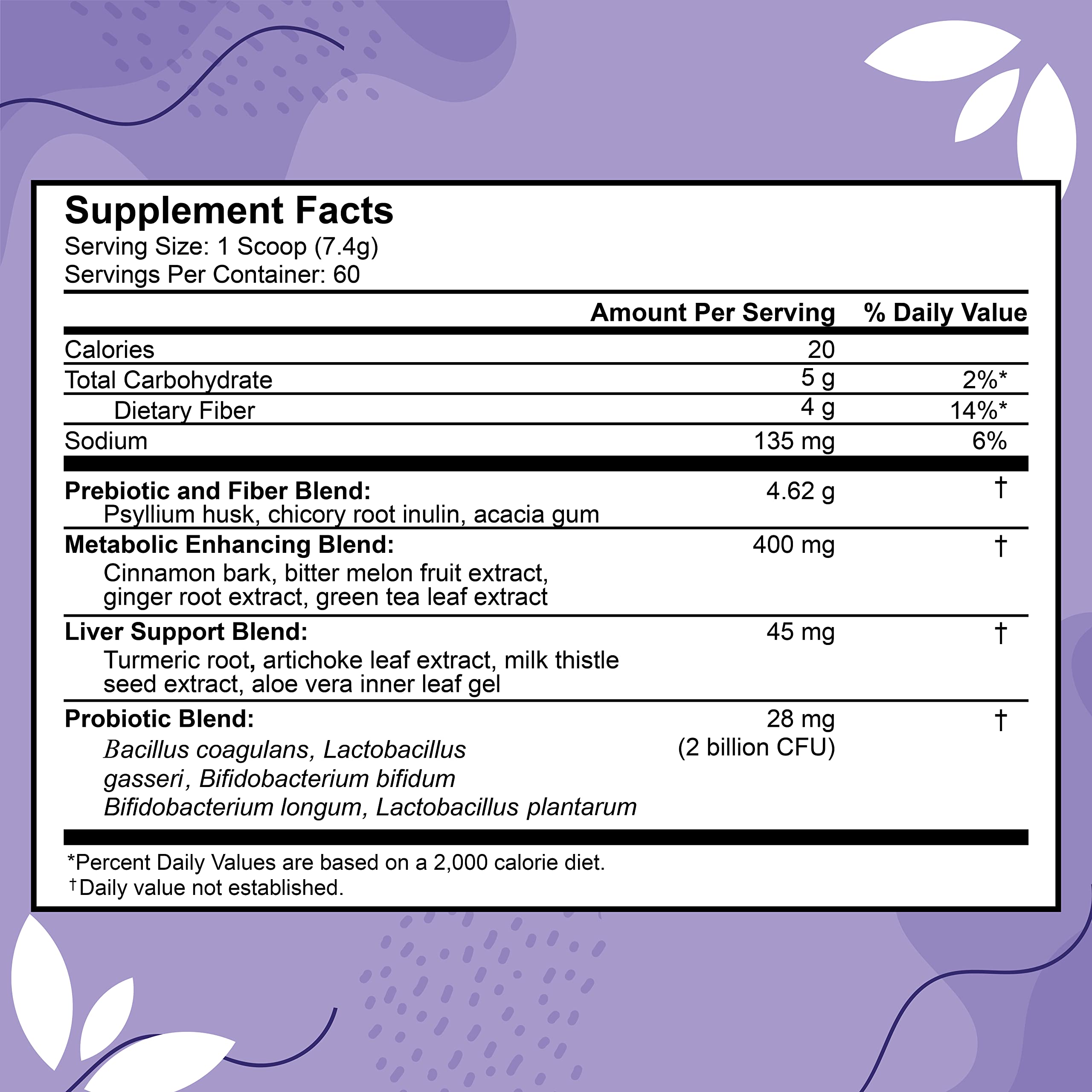 Strawberry flavour psyllium powder
