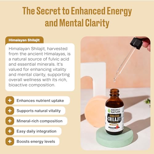 Strawberry flavour Shilajit drops