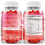 Strawberry flavour sleep support gummies