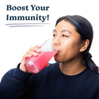 Strawberry flavour vitamin C tablets