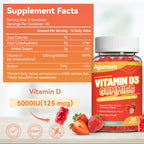 Strawberry flavour Vitamin D3 supplements