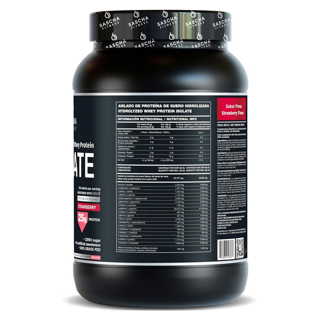 strawberry flavour whey protein