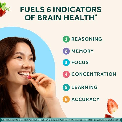 strawberry flavoured brain supplements