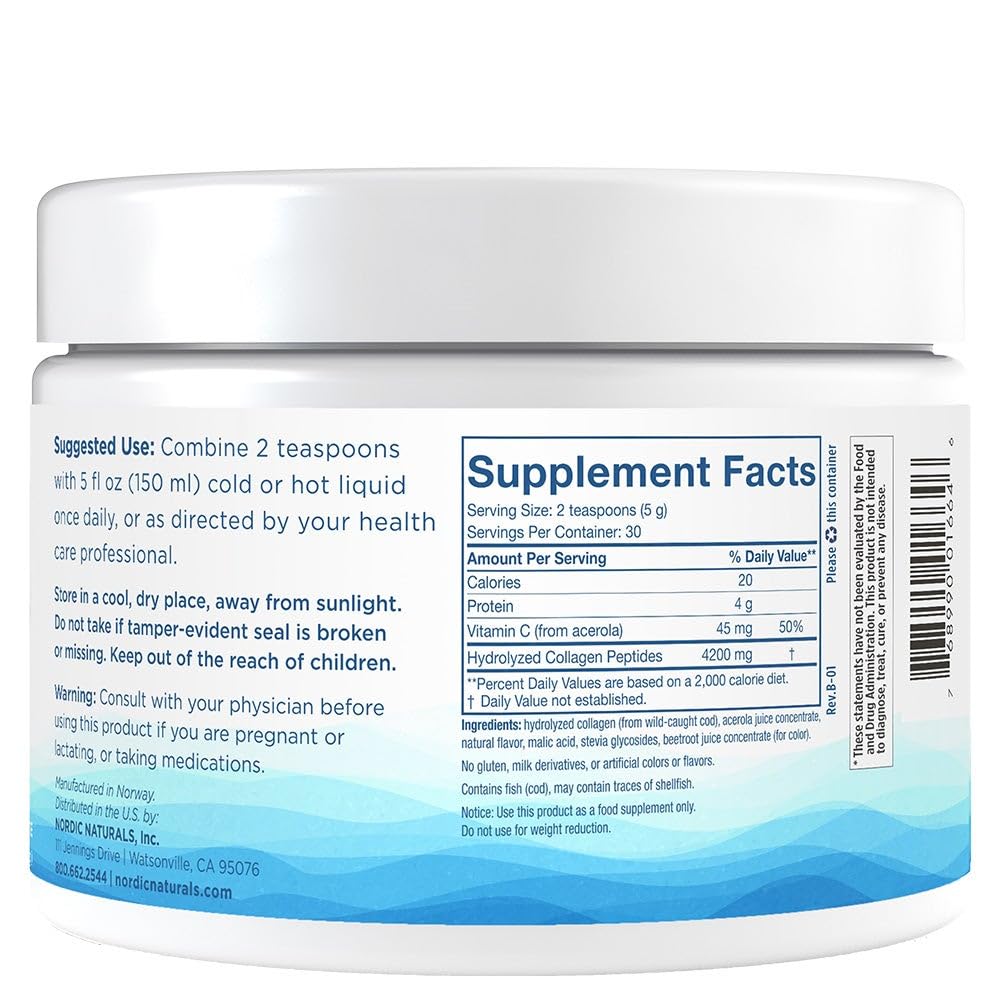 strawberry flavoured collagen peptides