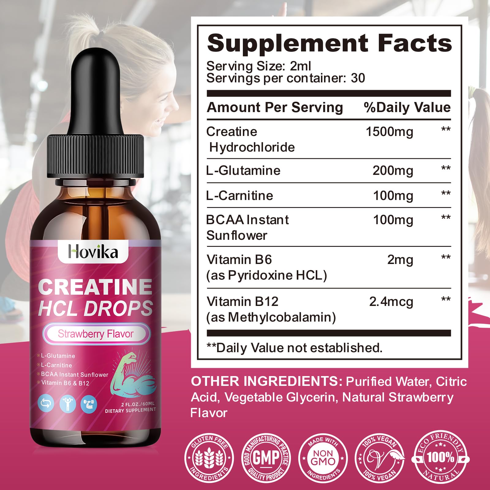 strawberry flavoured creatine for athletes
