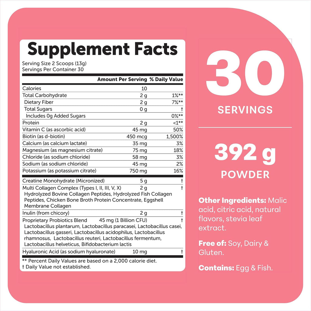strawberry-flavoured creatine for athletes