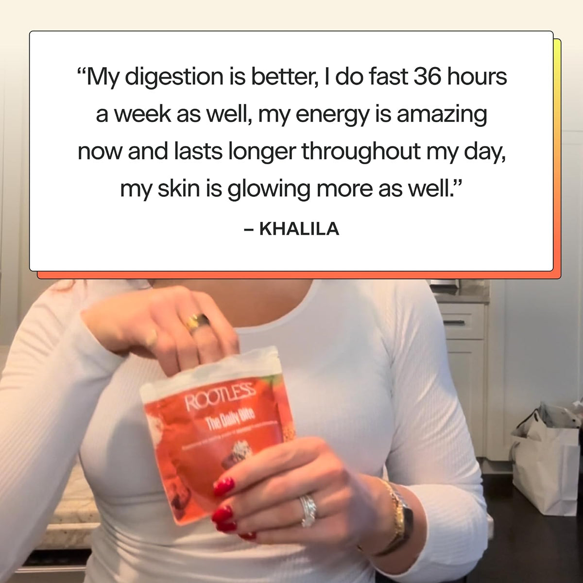 Strawberry-flavoured daily multivitamins