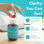 strawberry flavoured focus gummies