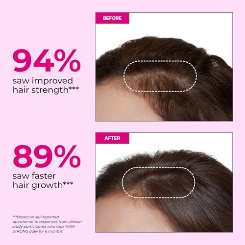 strawberry flavoured hair support